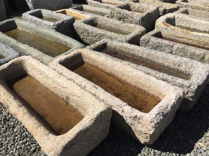 Køb Antikke trug Forskellige farver og størrelser - Granit potter ...