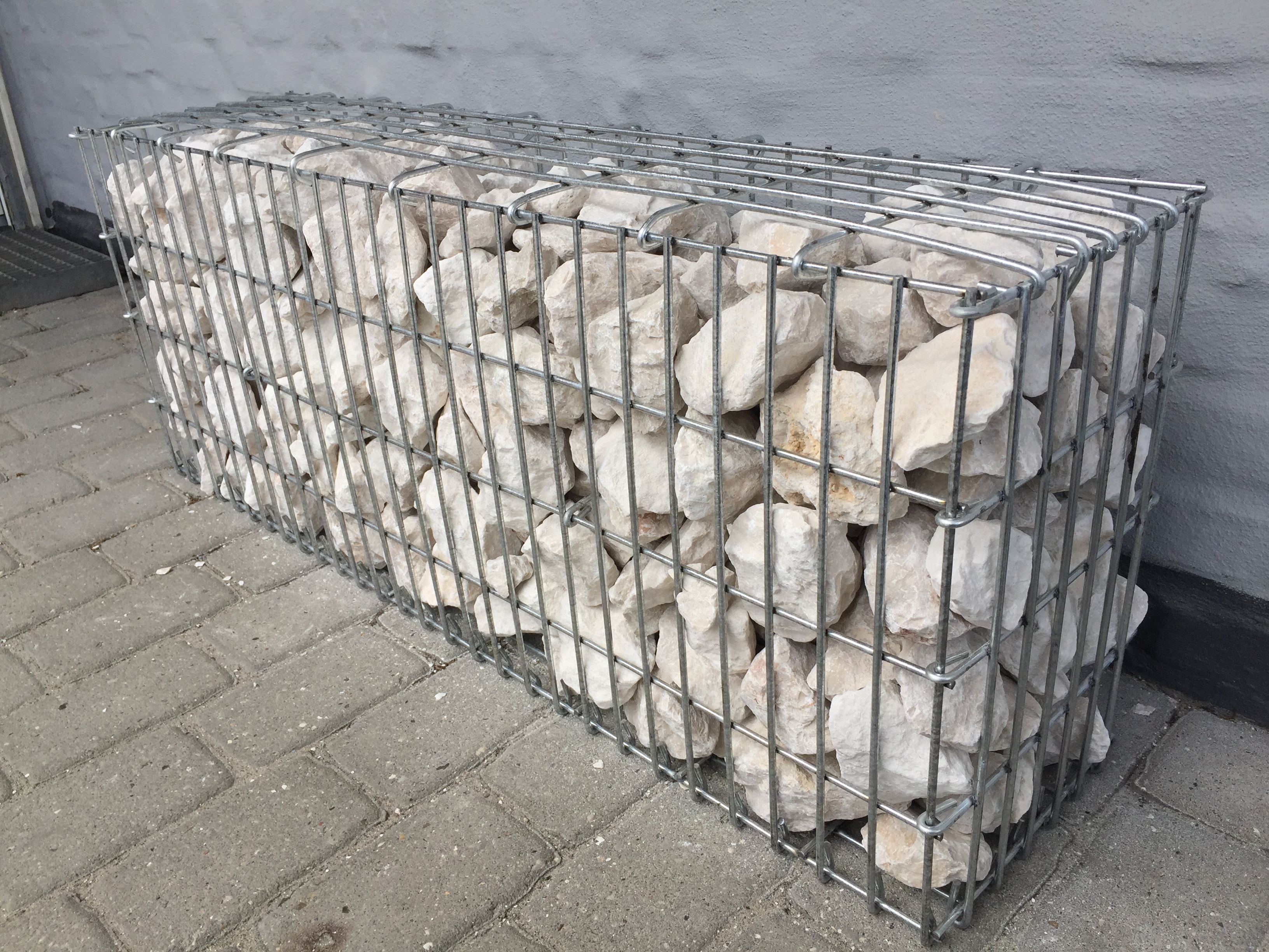 Køb Gabion Tipo 16 med sten 250 kilo sten + 1 gabion - Sten og Granit ...