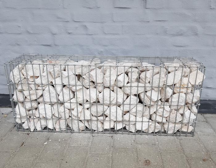 Gabion metal til hegn, læmur eller havemøbler. Metalbox til fyld