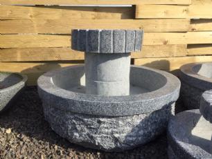 Køb Vandsten og springvand komplet sæt i natursten her - Sten og Granit ...