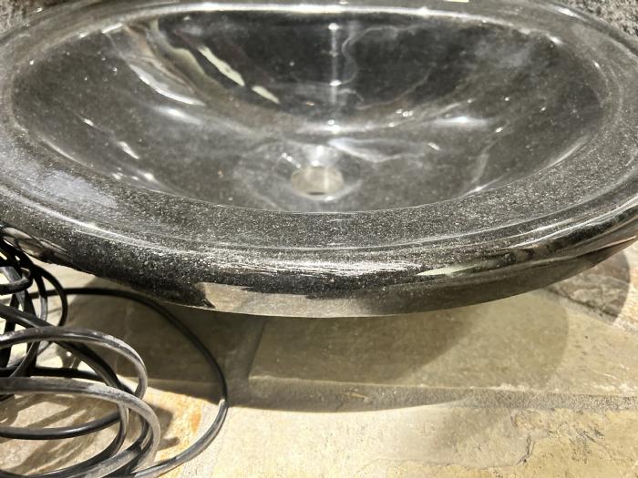 Køb Sort poleret vask OPRYDNINGSUDSALG - Sten og Granit Butikken