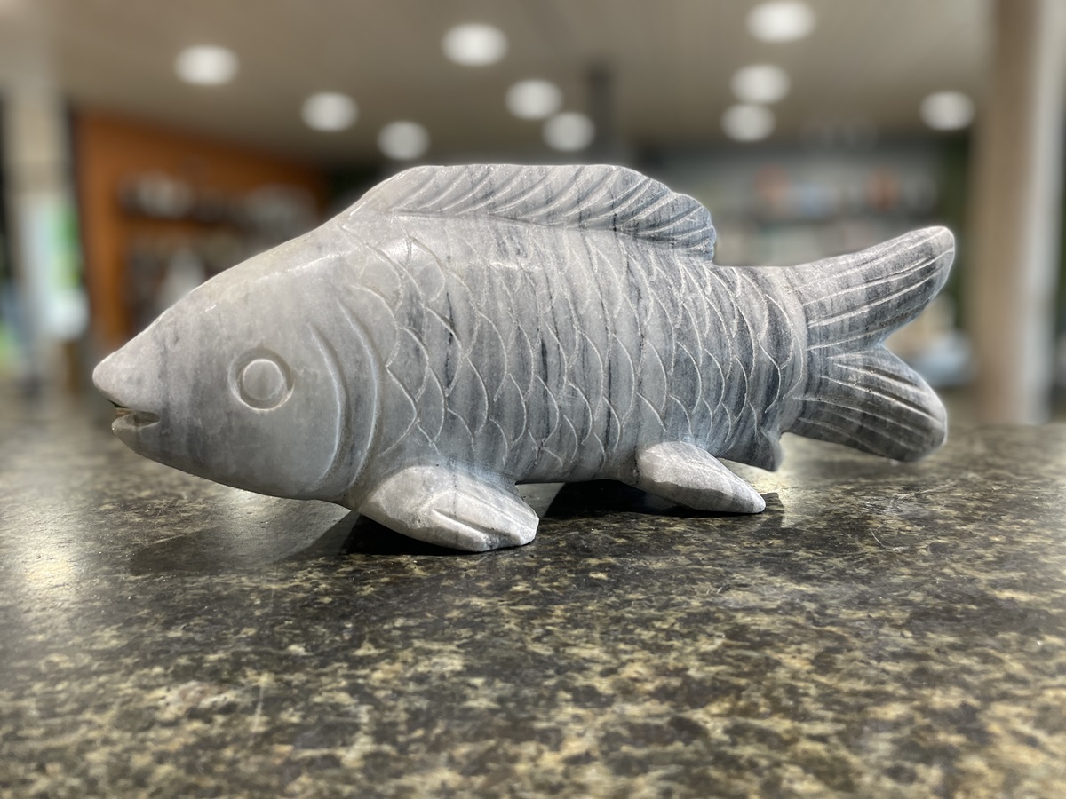 Køb Stenfisk marmor grå - Sten og Granit Butikken