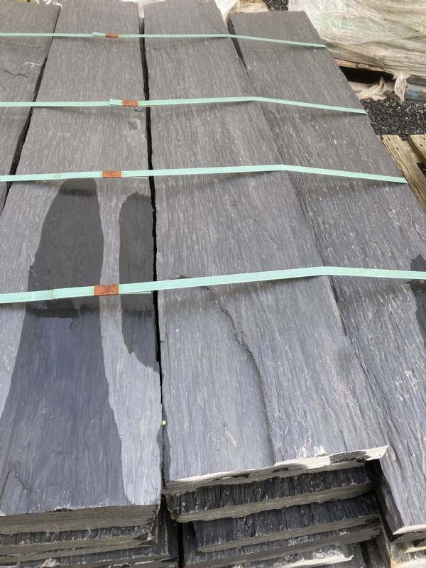 Køb Trædesvelle sort skifer 100 x 50 x 3-4 cm - Sten og Granit Butikken